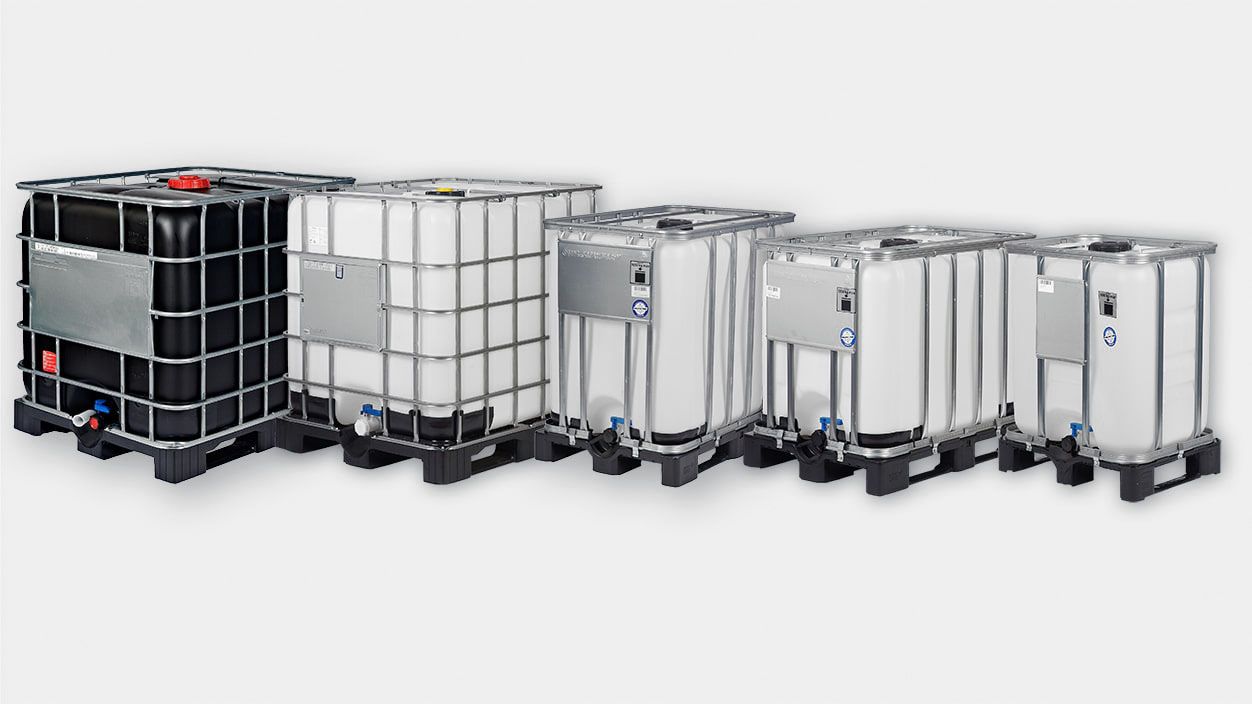 IBC-Container | Multitalent für Lagerung und Transport