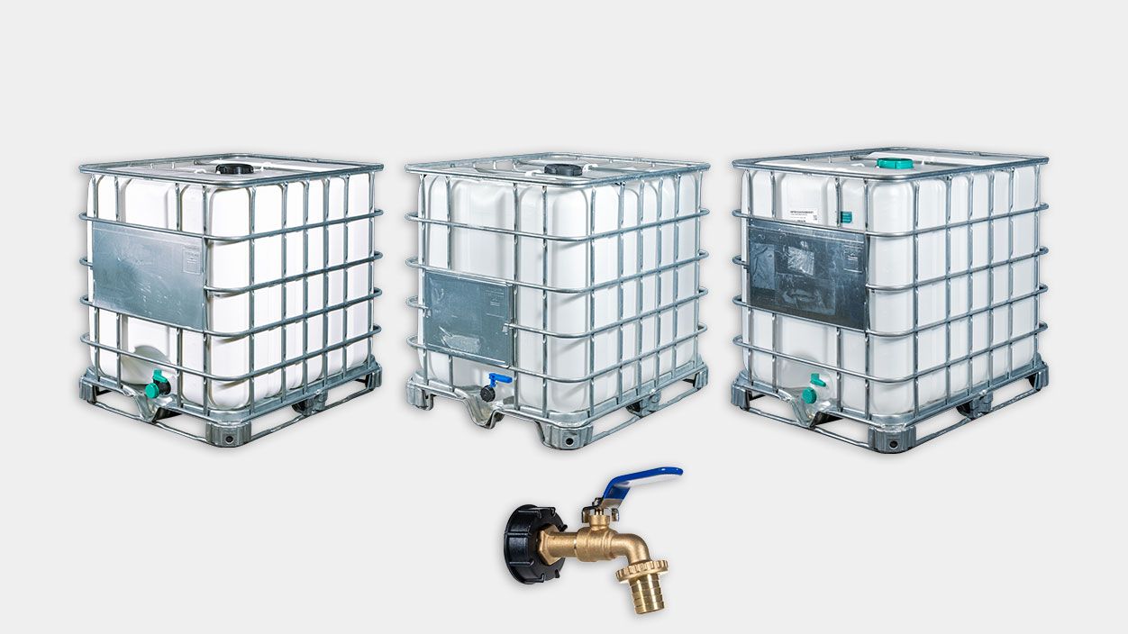 IBC-Container | Multitalent für Lagerung und Transport